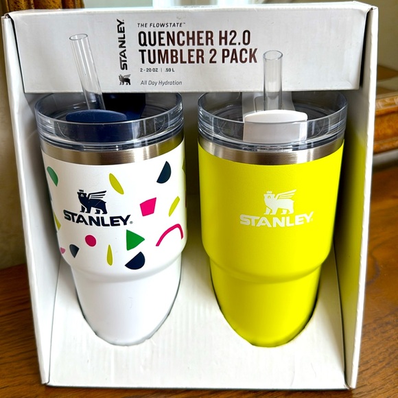 Stanley | Dining | New Stanley 2pack Quencher H2 Tumblers White And ...